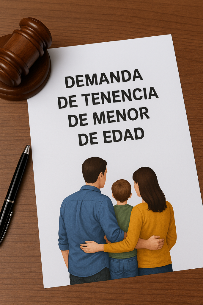 Demanda de Tenencia en el Perú 2025 – Explicación jurídica.